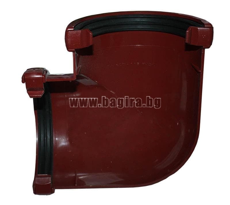 Ъгъл за улук 90°бордо Classic 120 - Devorex | Bagira