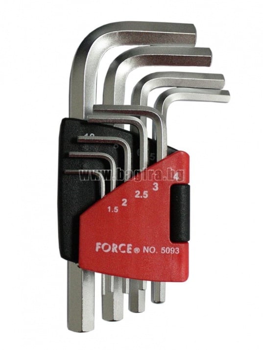 Комплект имбуси (1,5-10 мм.) 5093 - FORCE | Bagira