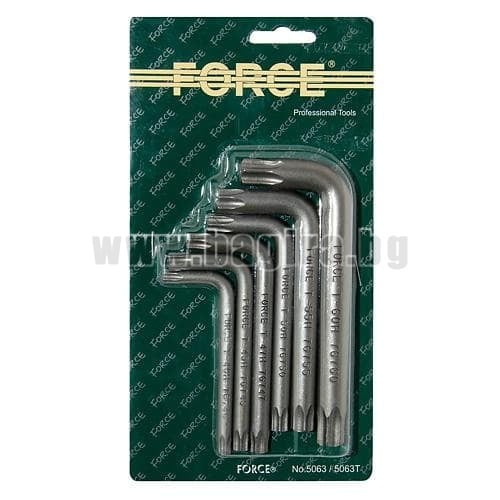 Комплект имбуси торкс 6 части 5093 - FORCE | Bagira