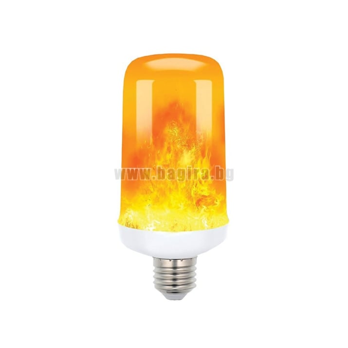 Led Лампа с ефект пламък T60 E27 5W 1400K - Flammy Vito | Bagira