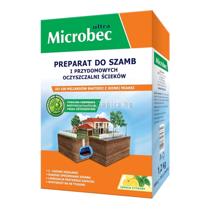 Активатор на системи за битови пречиствателни станции MICROBEC Bio BS ...