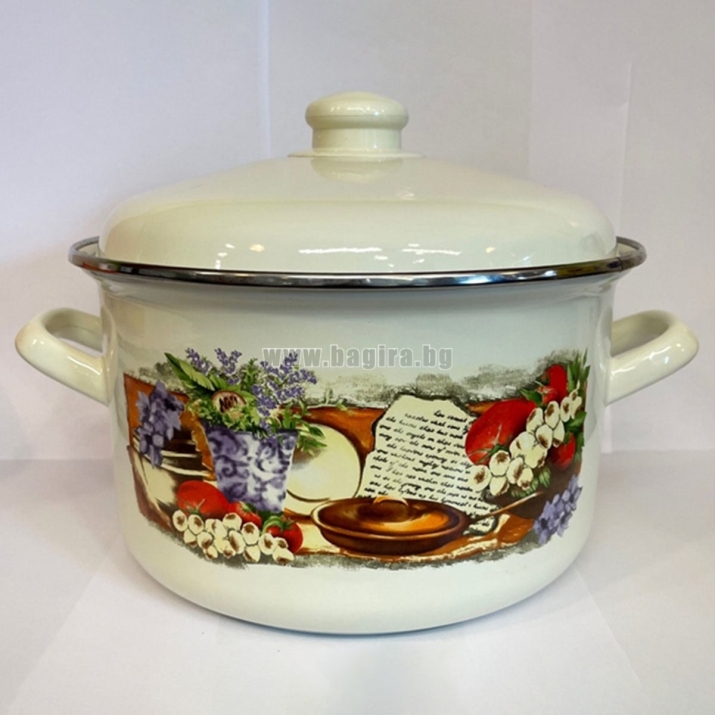 Емайлирана тенджера Brio Emalika - КУХНЯ | Bagira