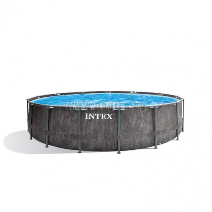 Басейн Intex 26742NP Greywood с метална рамка | Bagira