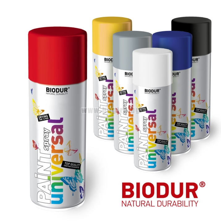 Универсален емайллак спрей BIODUR 400 мл | Bagira