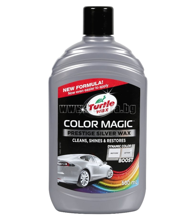 Сребриста полираща паста за автомобил Turtle wax Color Magic | Bagira