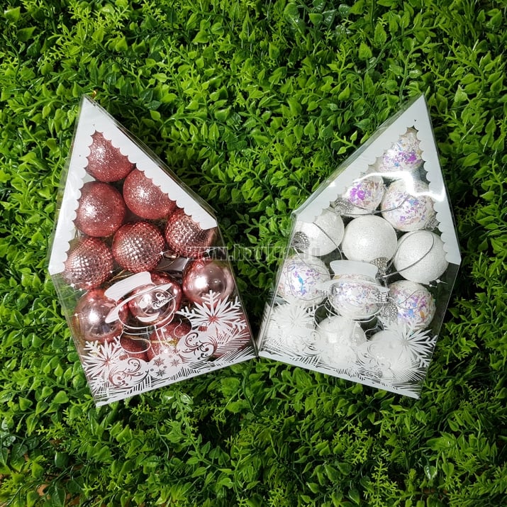 Комплект коледни топки - 12 броя | Bagira