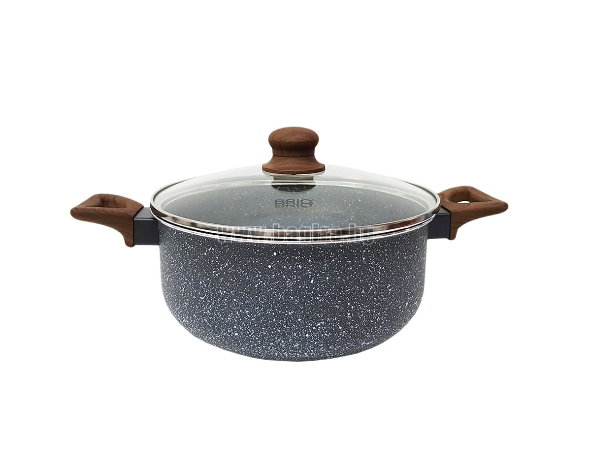 Тенджера 22 см Brio Hard Rock | Bagira