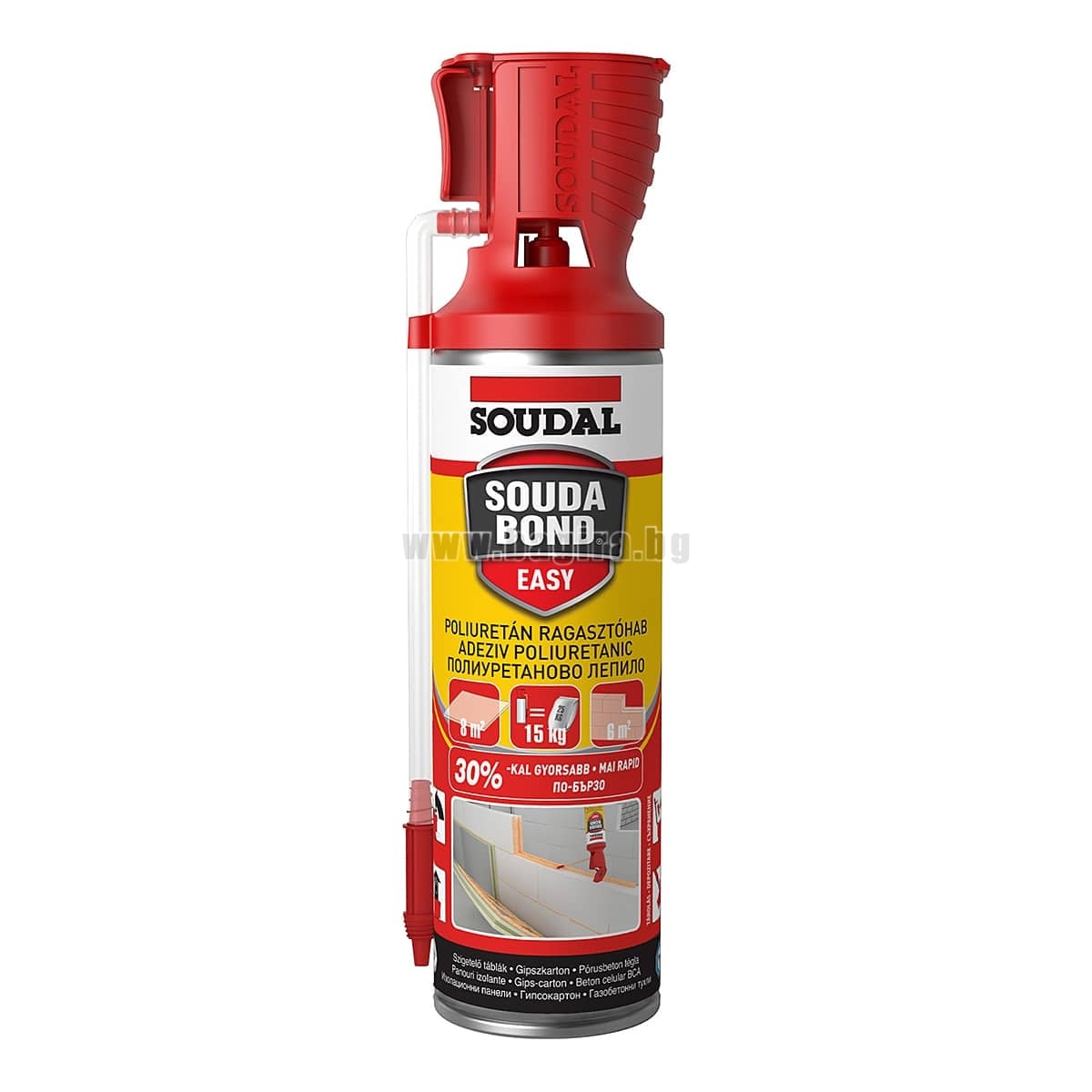 Ръчна полиуретанова пяна SOUDAL Souda Bond Easy - 500 мл | Bagira