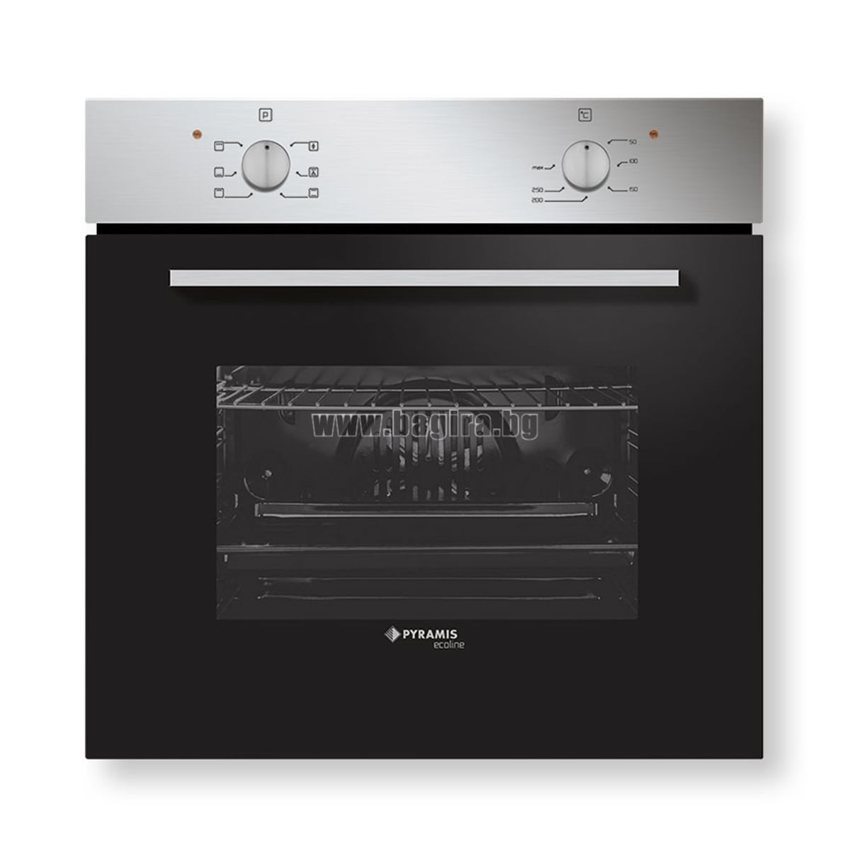 Фурна за вграждане Pyramis 60IN 1006R INOX ECOLINE | Bagira