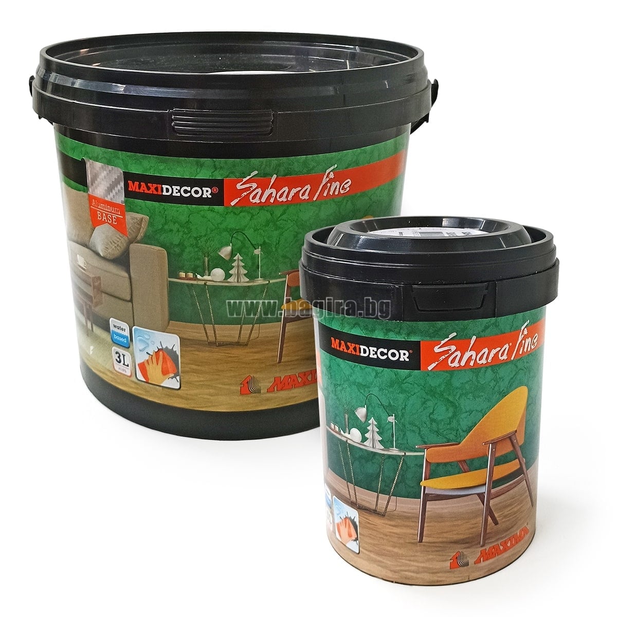 MAXIDECOR Sahara Fine ефектна интериорна боя на водна основа MAXIMA ...